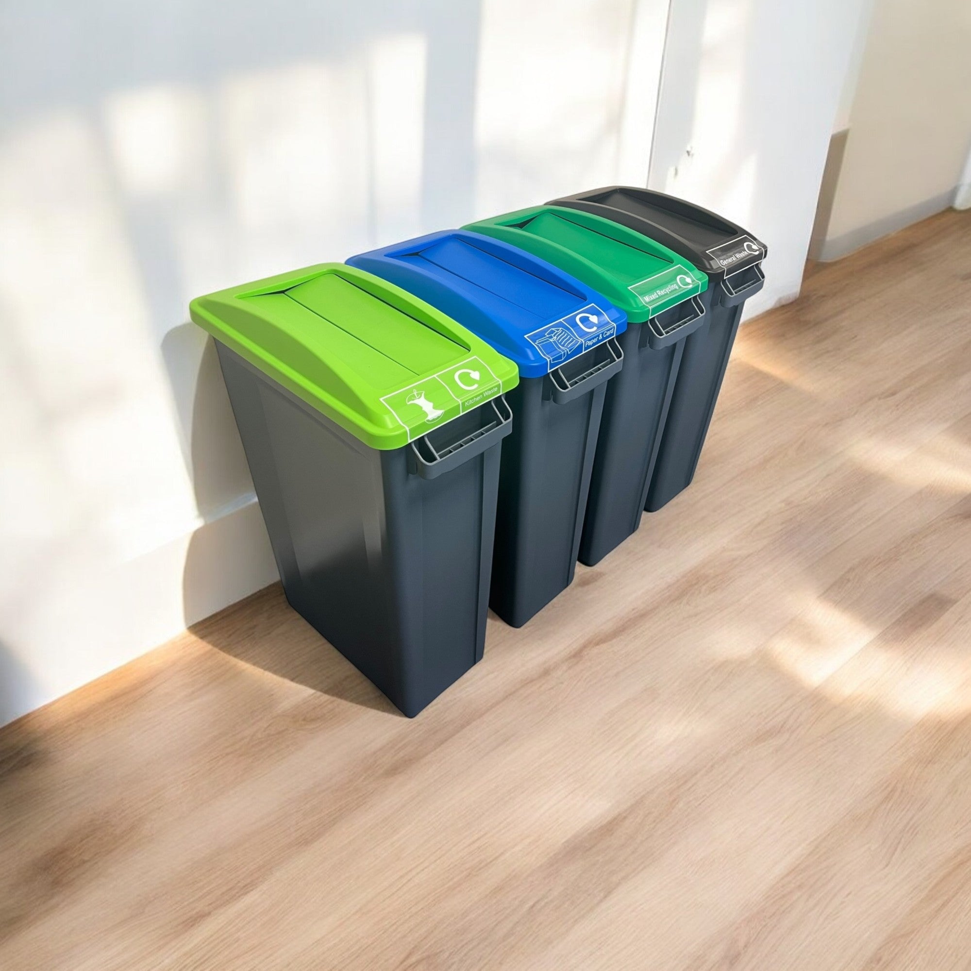 Slim Recycling Bins for Homes & Workplaces – Chabrias Ltd